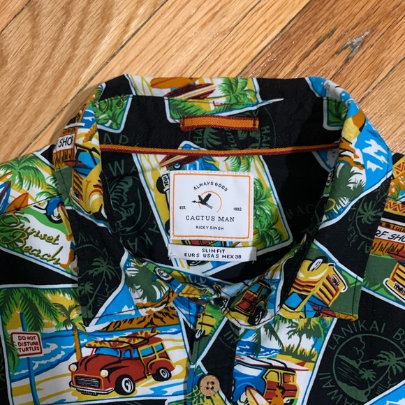 Cactus Man | Shirts | Cactus Man Ricky Singh Hawaiian Shirt 0 Cotton ...